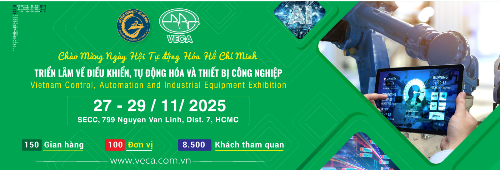 VECA 2025 - Vietnam Control, Automation & Industrial Equipment Exhibition